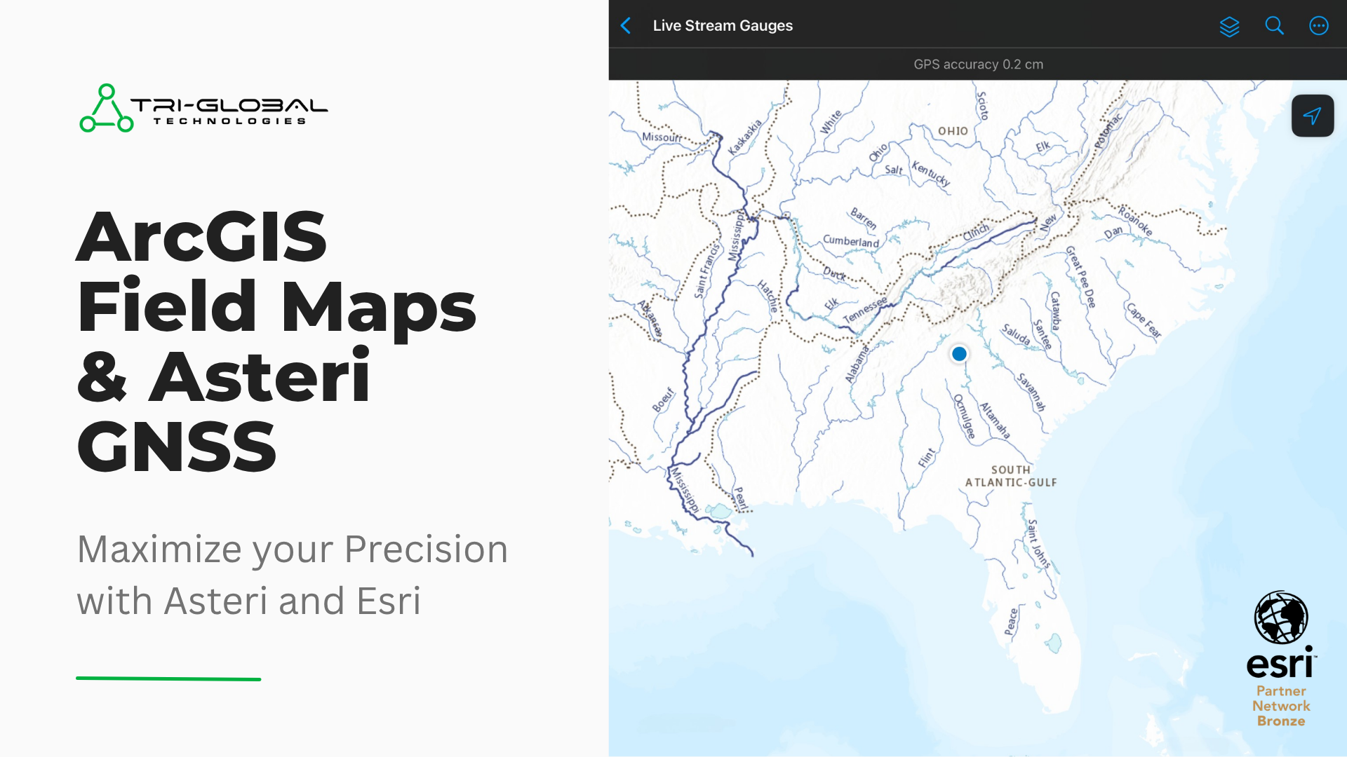 ArcGIS Field Maps & Asteri GNSS - Tri-Global